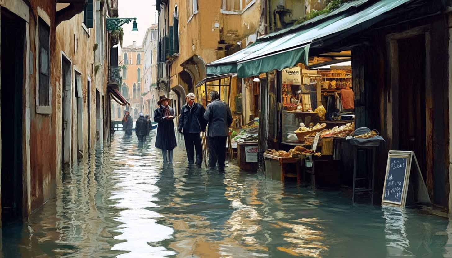 Venice isn’t sinking it’s shrinking! Diego Cattaneo a Venetian explains