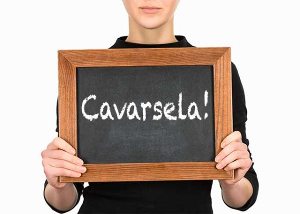Small Italian words that express volumes: Cavarsela, NE, C'è di che.